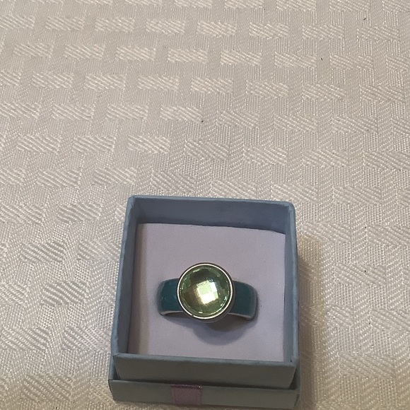 GANZ | Jewelry | Ganz Green Gemstone Ring | Poshmark